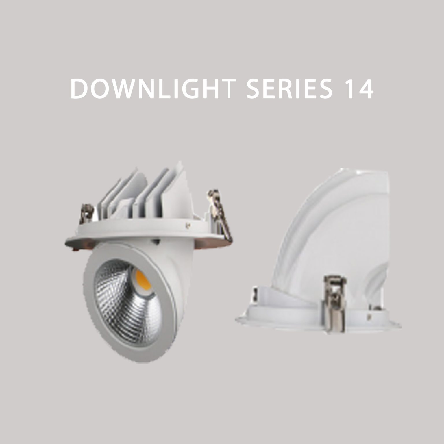 Plastic Integrated Downlight Series 04 - BEACON LED Lighting